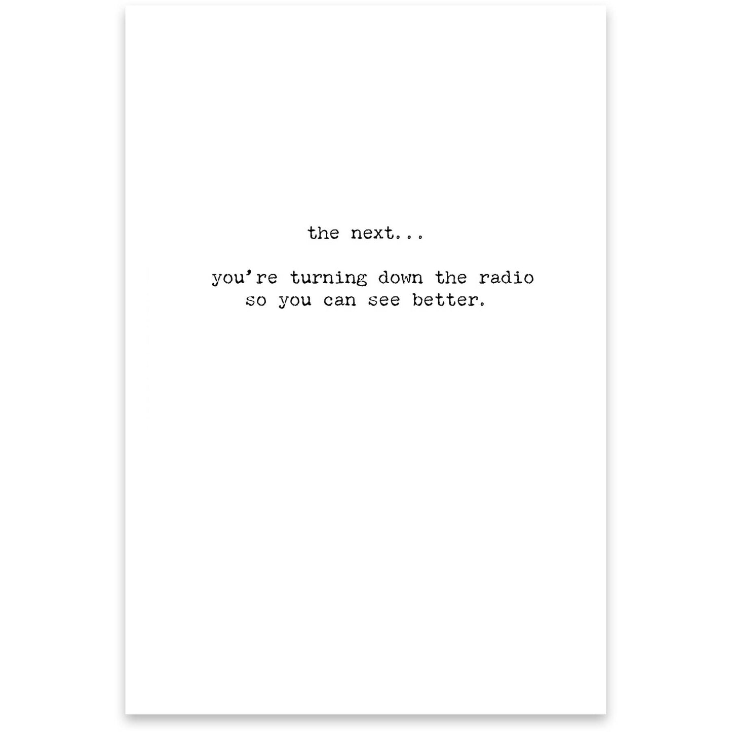 One Minute Greeting Card – The Olive Branch Boutique