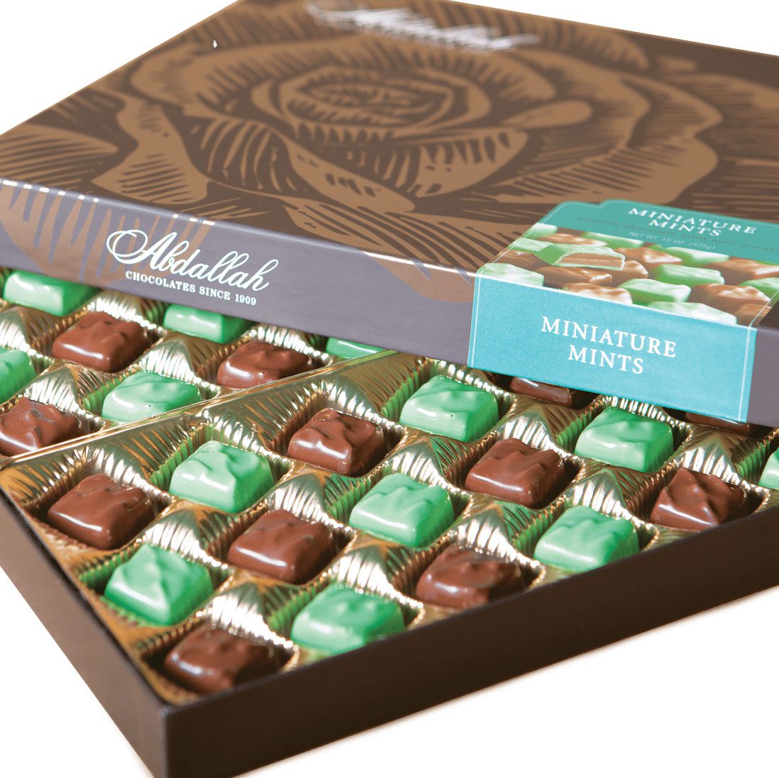 Chocolate Angel Mints - Decorated Green Mint – The Olive Branch Boutique
