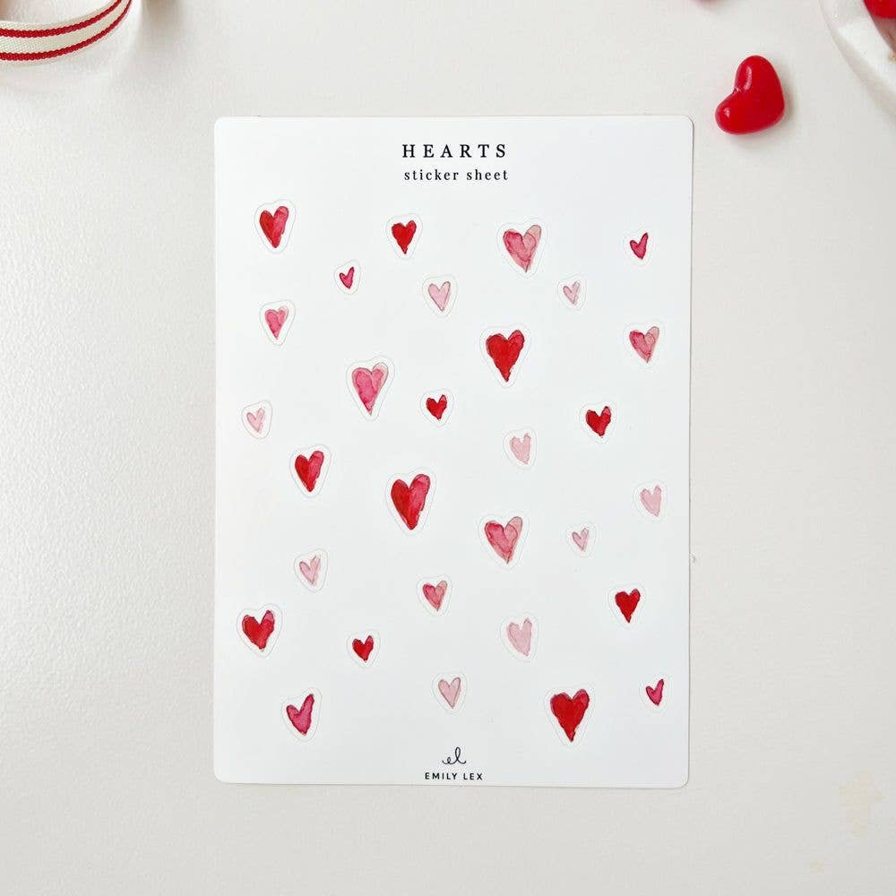 Valentine sticker sheets – The Olive Branch Boutique