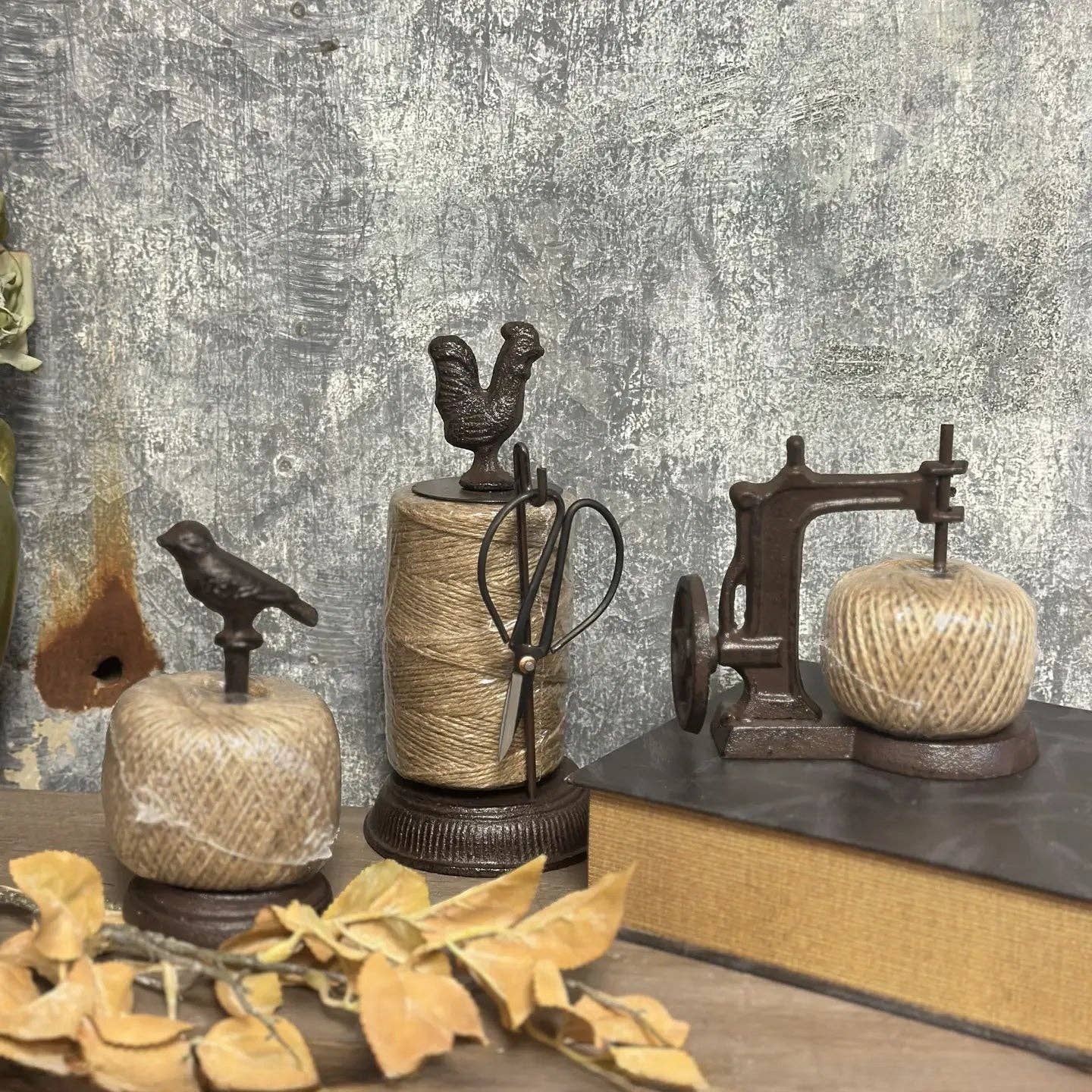 Vagabond Vintage - Cast Iron Spool Holder – The Olive Branch Boutique