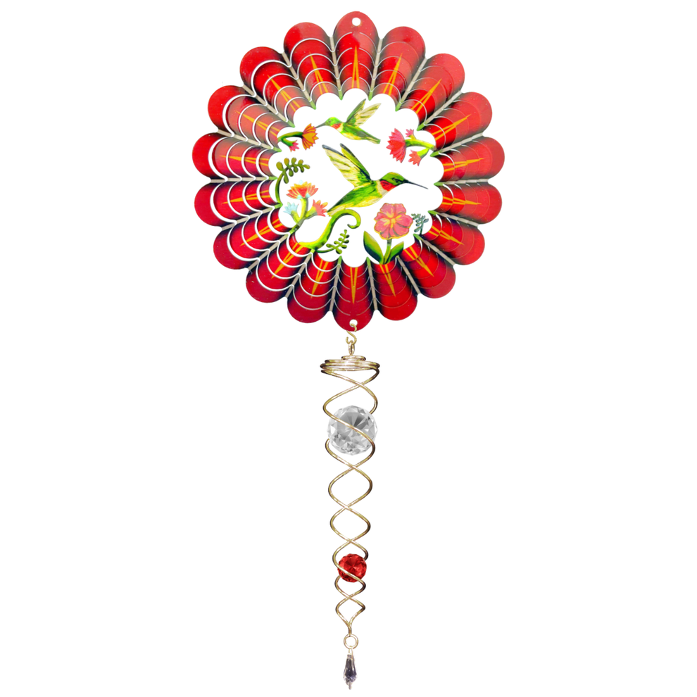 3D Hummingbird - Mini Set Wind Spinner – The Olive Branch Boutique